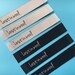 500 Woven Name Labels, Clothes Labels, Personalized Clothing Label ...