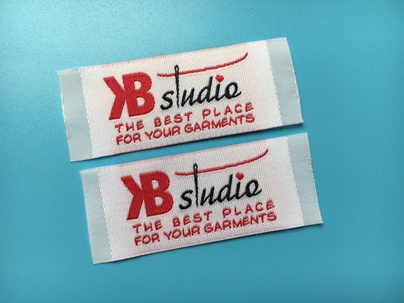 1000 Woven Hem Tag Bottom Label Hem Label Tag Custom Woven - Etsy