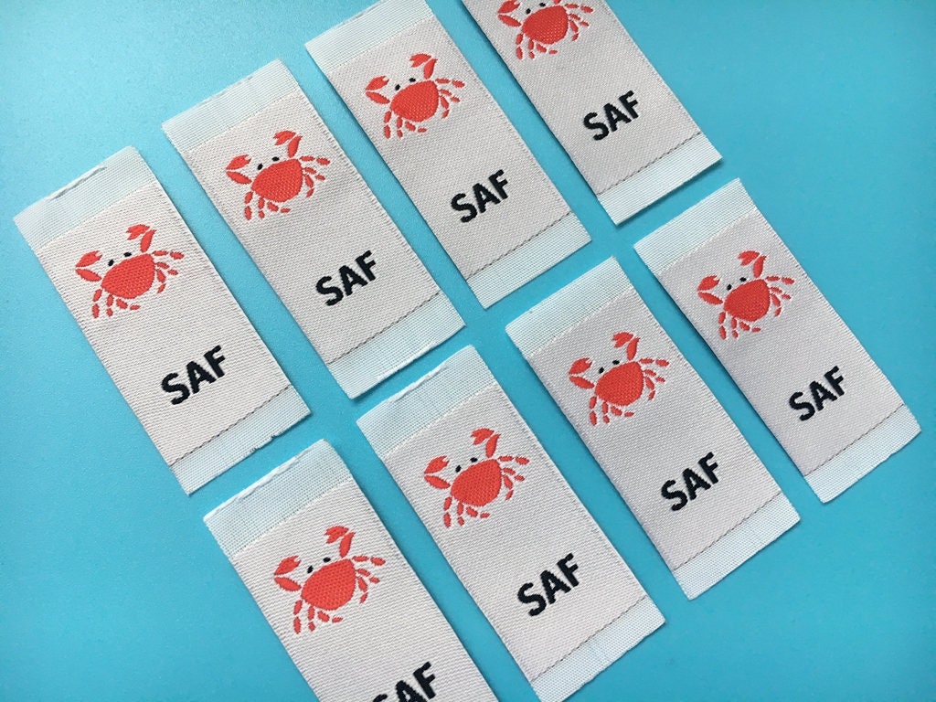 300 Clothing garment labels personalized sewing label brand | Etsy