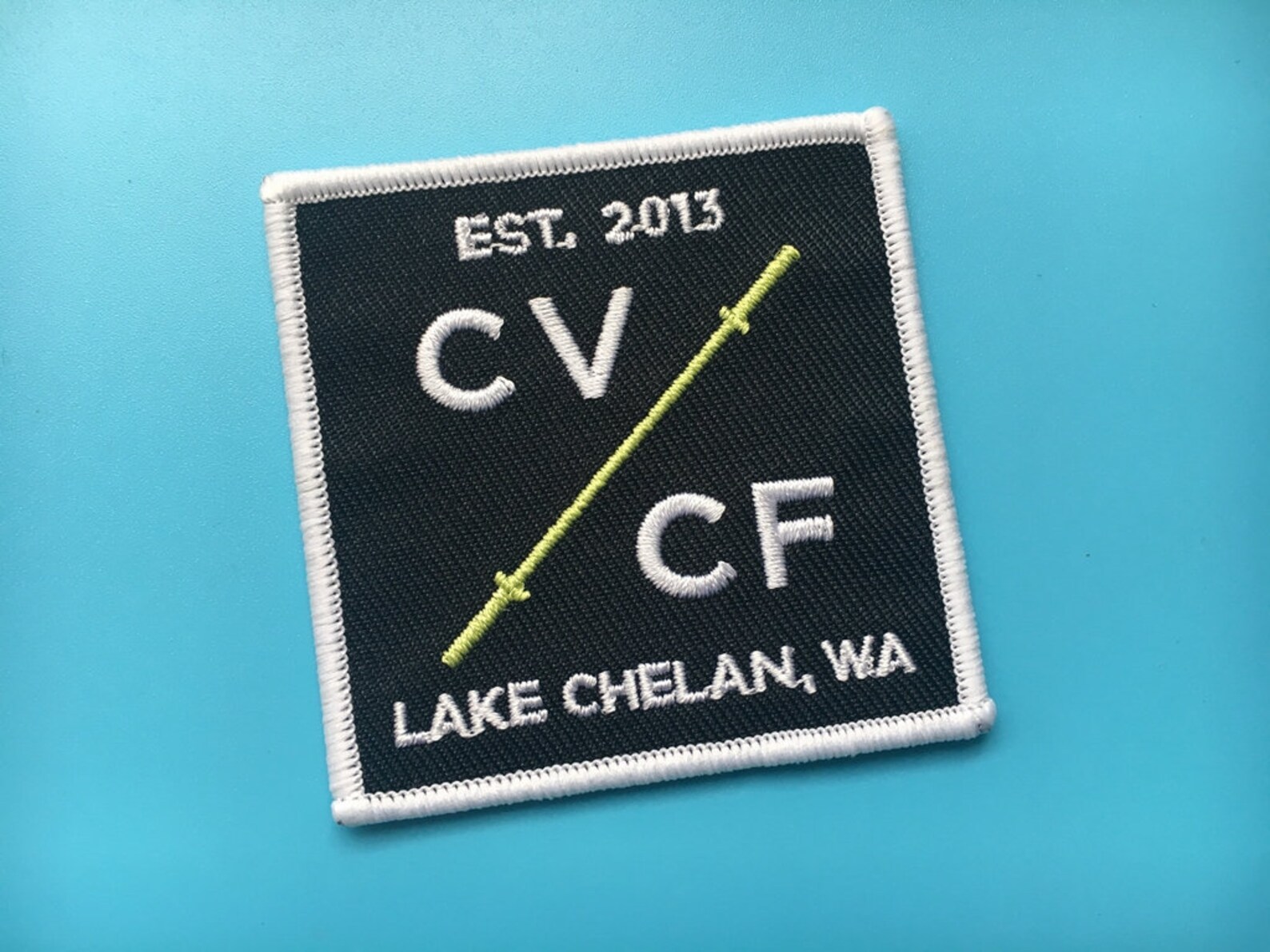100 Embroidered Badge, Logo Badge Embroidery, Company Patches, Fabric ...