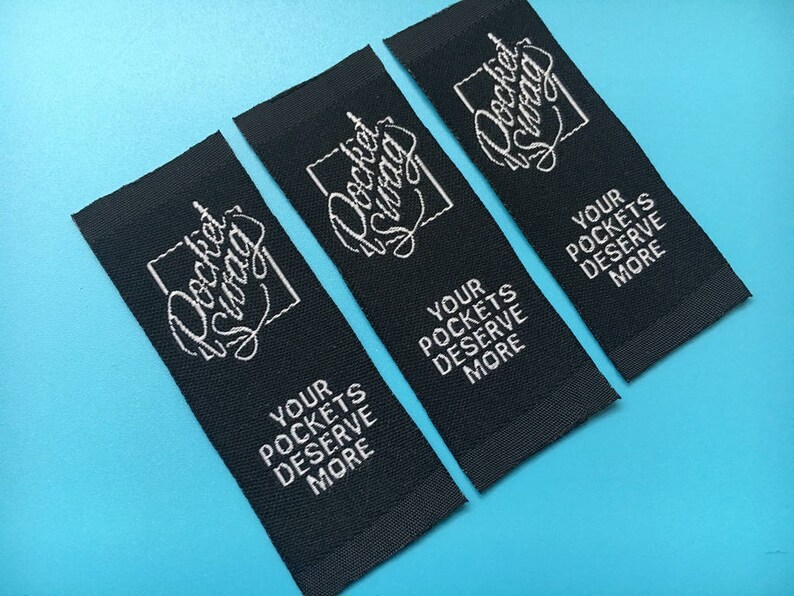1000 Clothing Woven Label Garment Label for Sportswear - Etsy