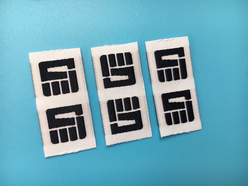 1000 Woven Hem Tag Bottom Label Hem Label Tag Custom Woven - Etsy