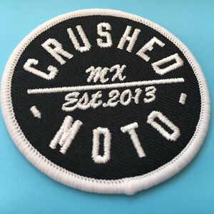 100 Cloth Embroidered Badges, Badge Embroidery, 4 Inch Patches, Custom ...
