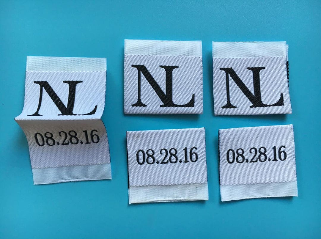 500 Clothing Label, Sewing in Labels, Jacket Label, Tee Label, Shirt ...