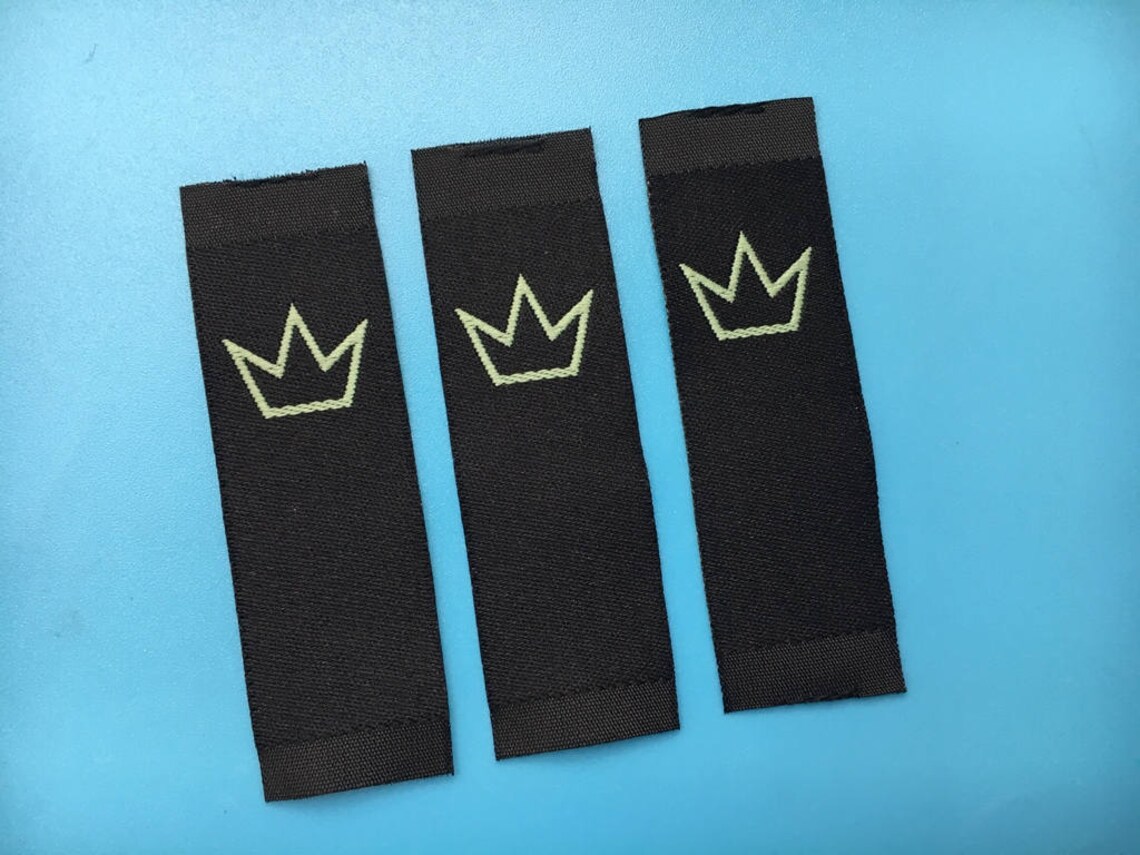 500 Clothing Fabric Tags, Personalized Sew in Labels, Brand Label ...