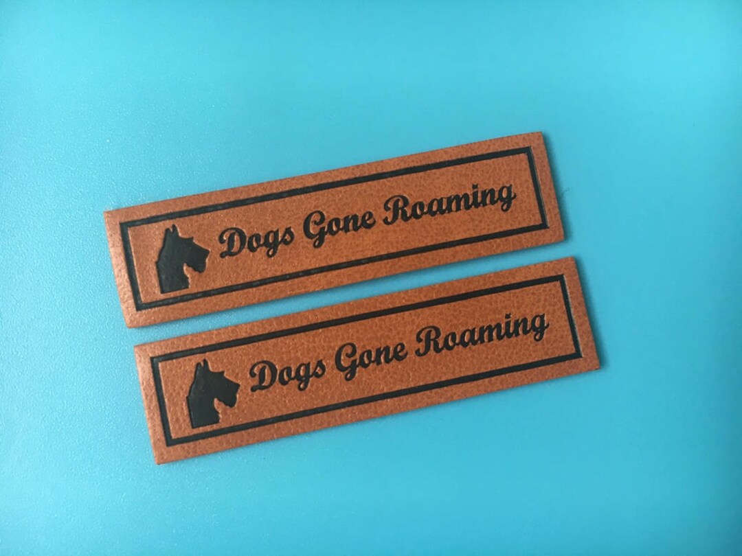 1000 PU Leather Label Custom, Custom Leather Patches, Custom Leather ...