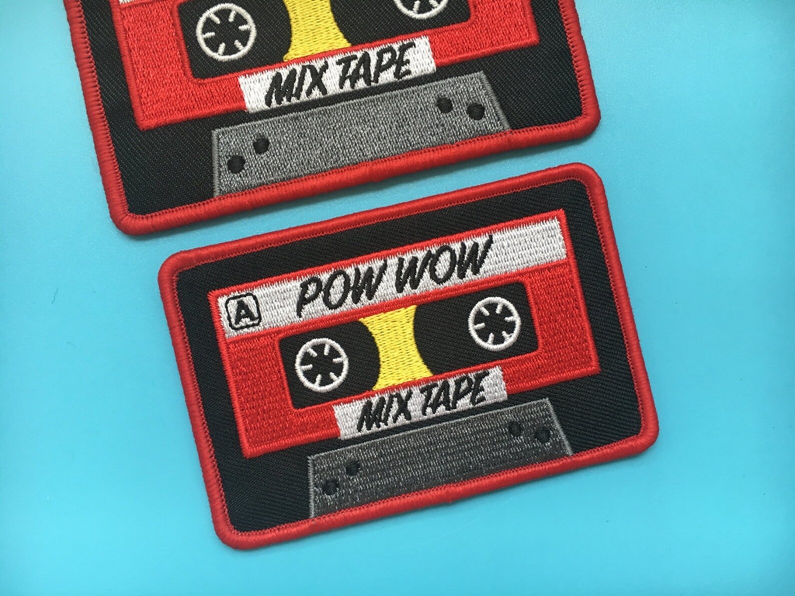 100 Embroidered logo badge embroidery hat patches custom | Etsy