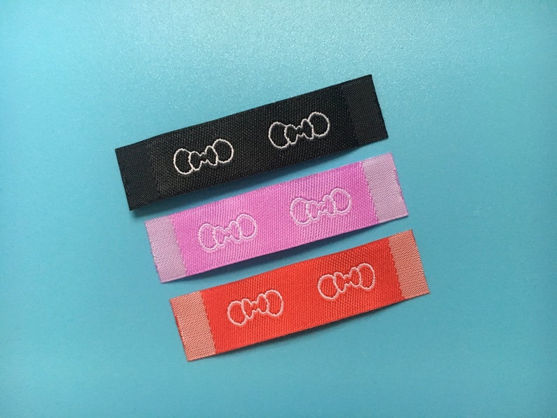 300 Woven Hem Labels Custom Woven Label Clothing Label - Etsy
