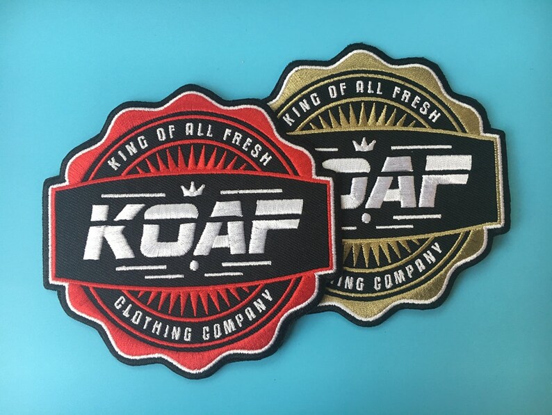 100 Custom Embroidered Badges, Custom Embroidery Patch, Biker Back ...