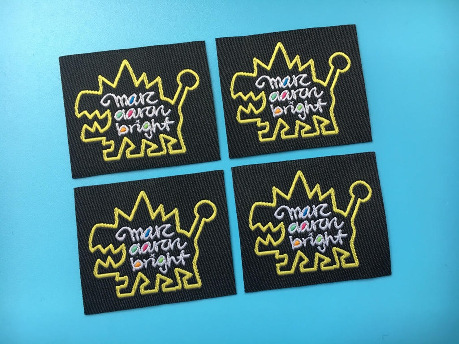 300 Woven Hem Labels Custom Woven Label Clothing Label - Etsy