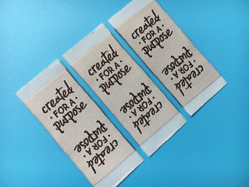 300 Custom Clothing Labels Sew on Clothing Labels Custom | Etsy