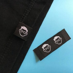 1000 Hem Tag Labels, Hem Label, Custom Hem Label, Great Quality, Arm ...