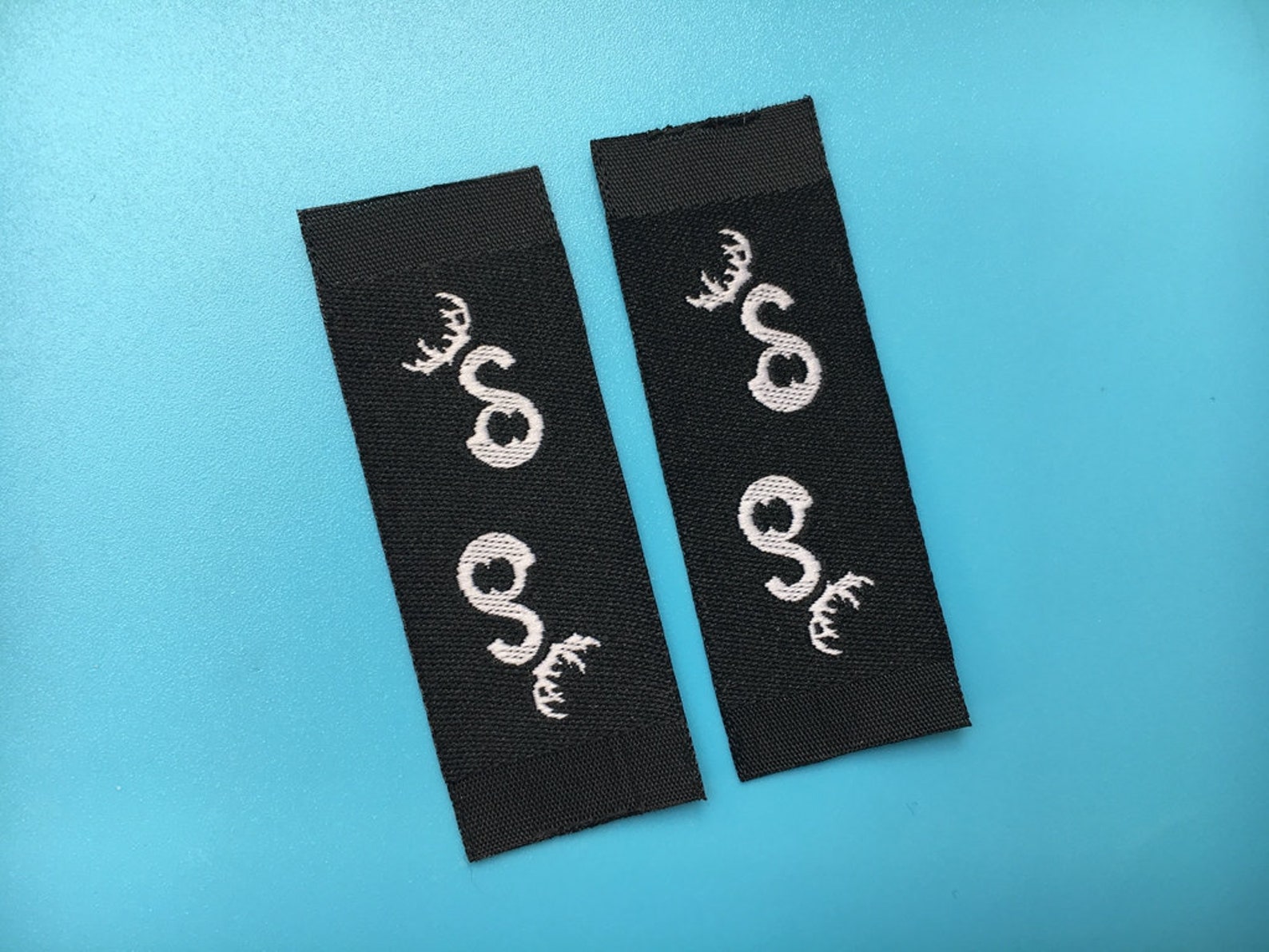 300 Woven Hem Labels Custom Woven Label Clothing Label - Etsy