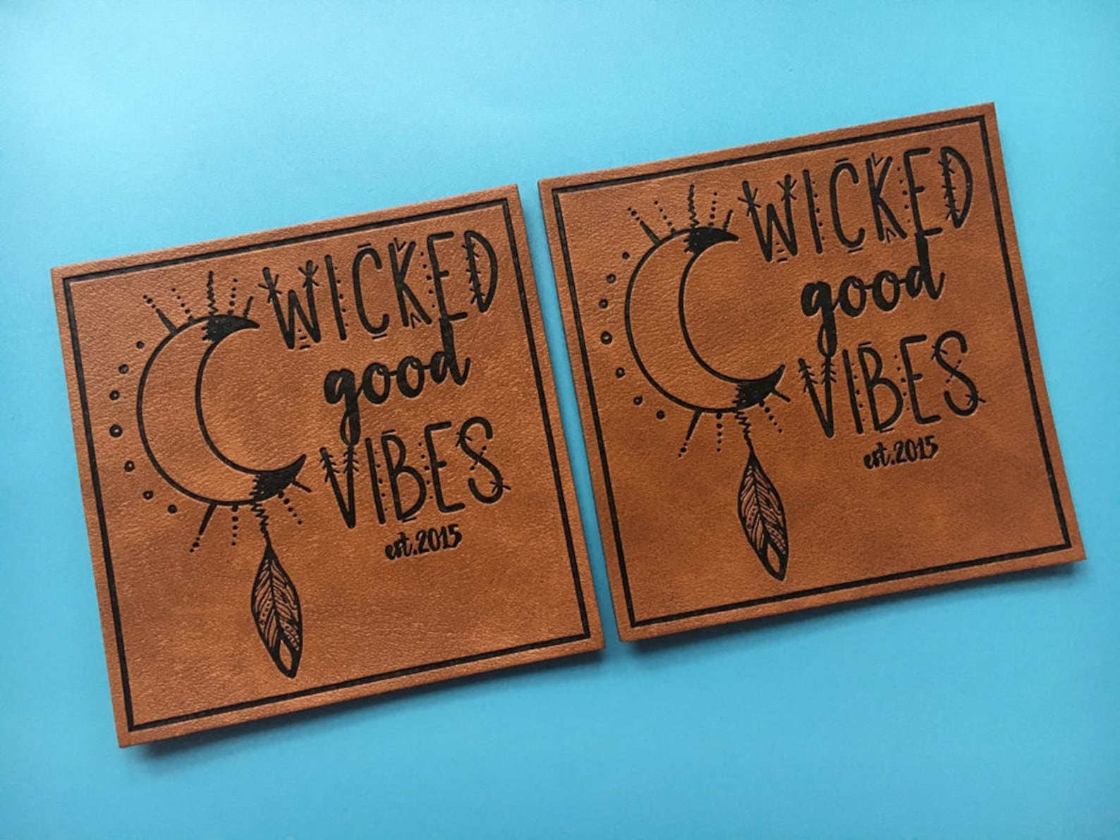 300 Silver Foil Pu Leather Patches, Custom Leather Patches, Leather ...