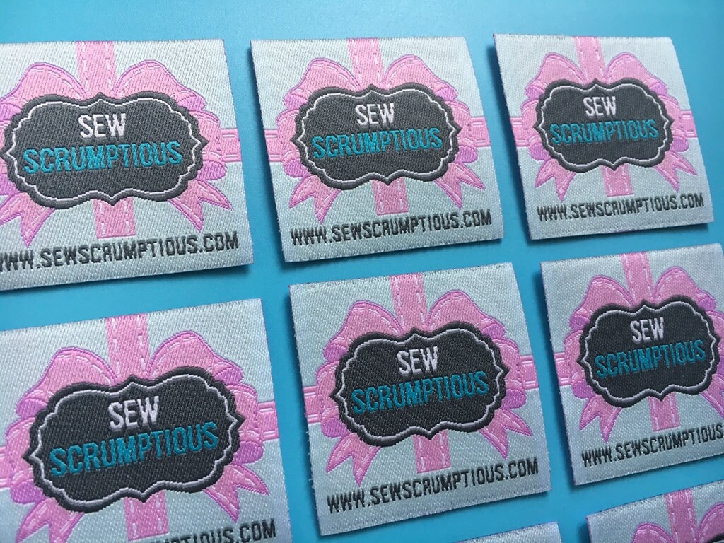 1000 Woven Label, Clothes Label Custom, Personalized Fabric Label ...