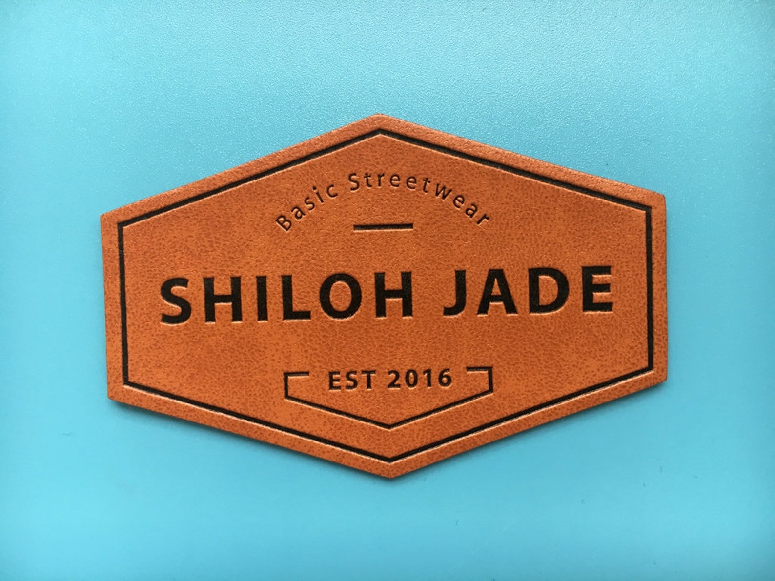 500 Custom Pu Leather Label Embossed Leather Label Sewing - Etsy