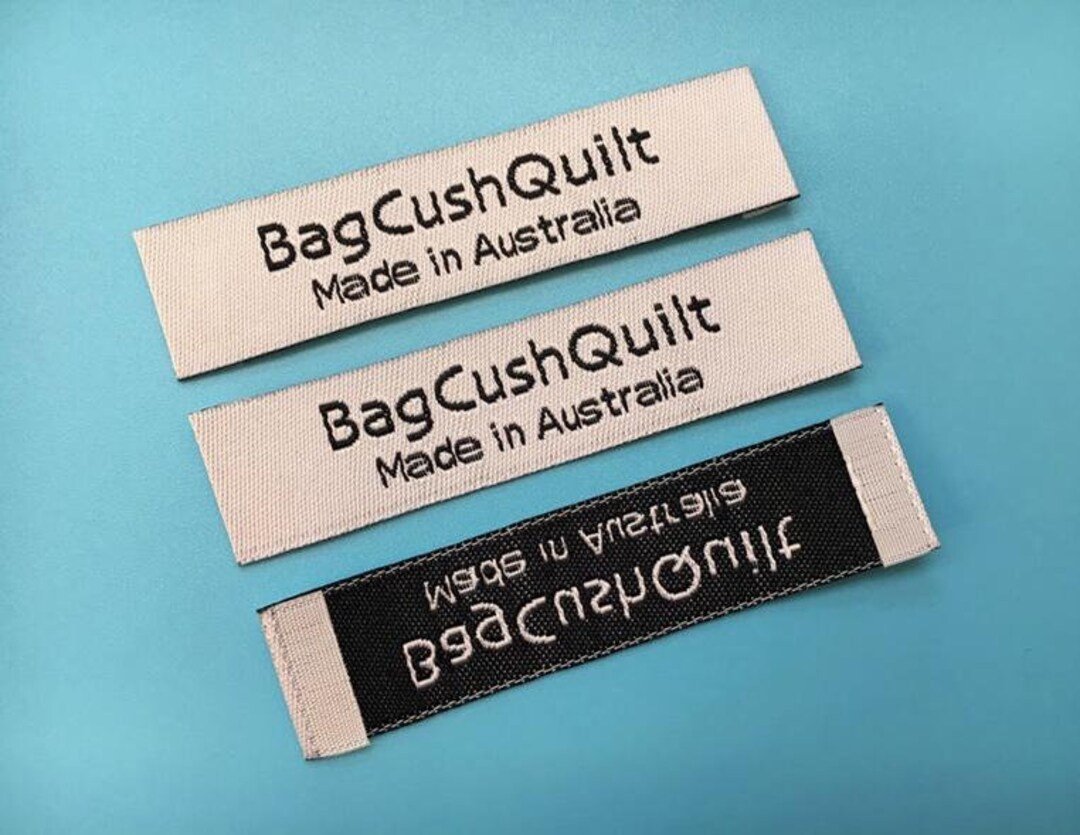 1000 Woven Label, Clothes Label Custom, Personalized Fabric Label ...