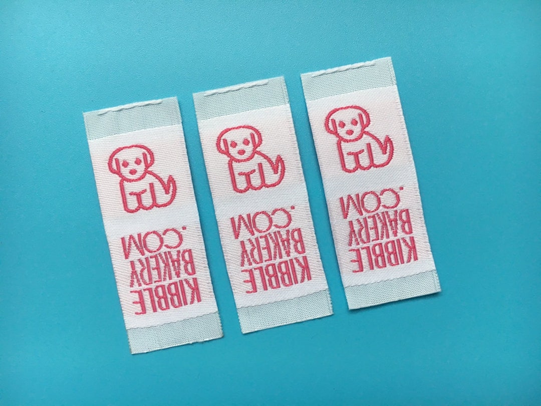 1000 Woven Labels Personalized, Sewing Labels for Handmade Items ...