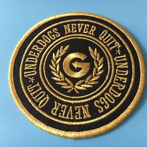 100 Cloth Embroidered Badges, Badge Embroidery, 4 Inch Patches, Custom ...