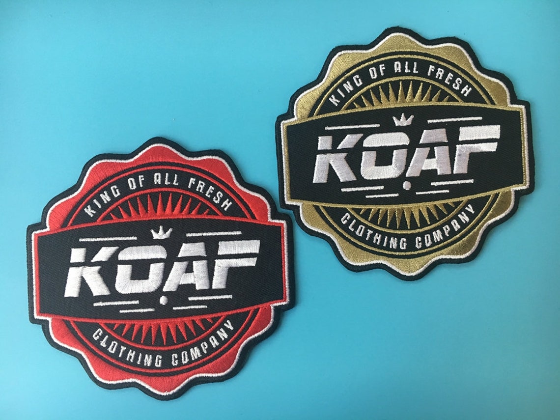 100 Embroidered Logos Patches, Embroidery Patches for Clothes, Custom ...