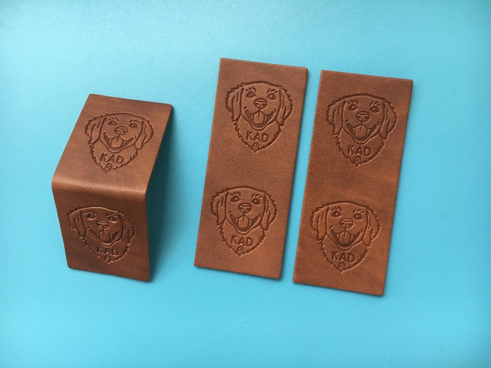 300 Custom Leather Labels Pu Leather Tags Faux Leather - Etsy