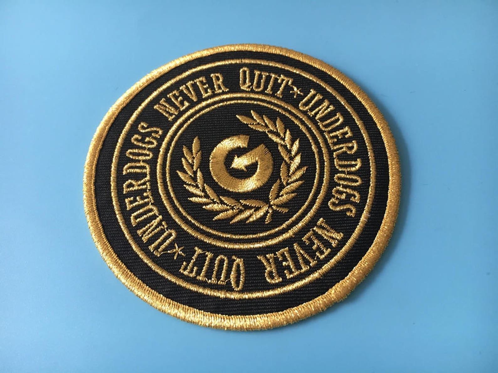 100 Company Logo Embroidered Patch Badges Embroidery Apparel | Etsy