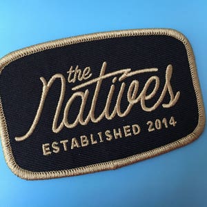 100 Cloth Embroidered Badges, Badge Embroidery, 4 Inch Patches, Custom ...