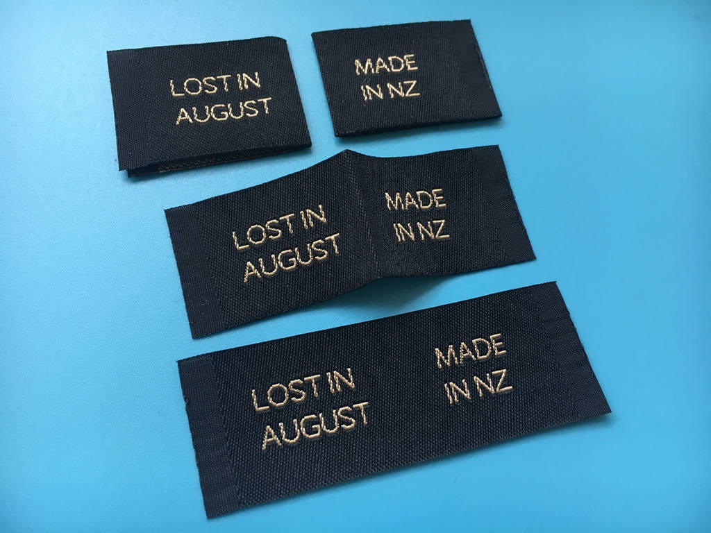 300 Woven Clothing Label, Custom Woven Clothing Label, Damask Woven ...