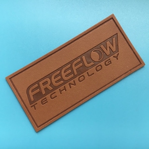 300 Custom Pu Leather Patches, Personalized Logo Leather Labels, Us ...