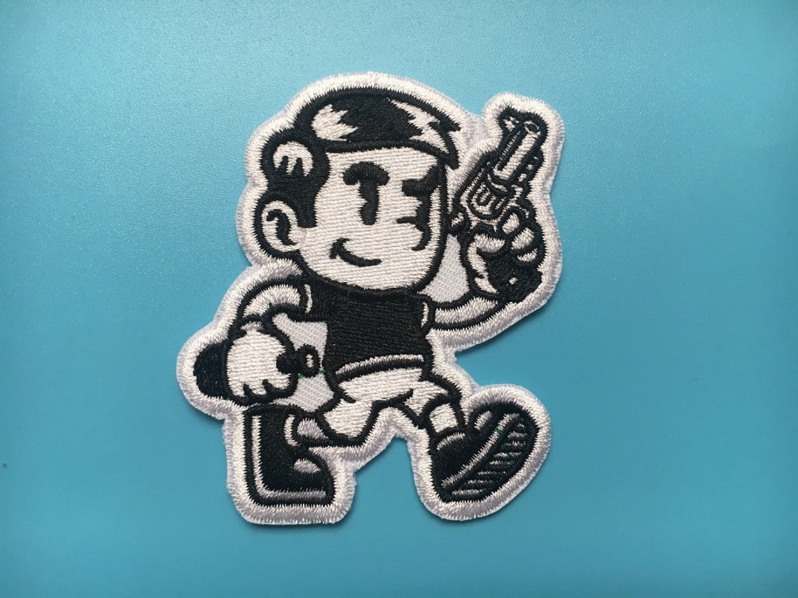 100 Embroidered Cloth Badges Patch Embroidery Custom Battle - Etsy