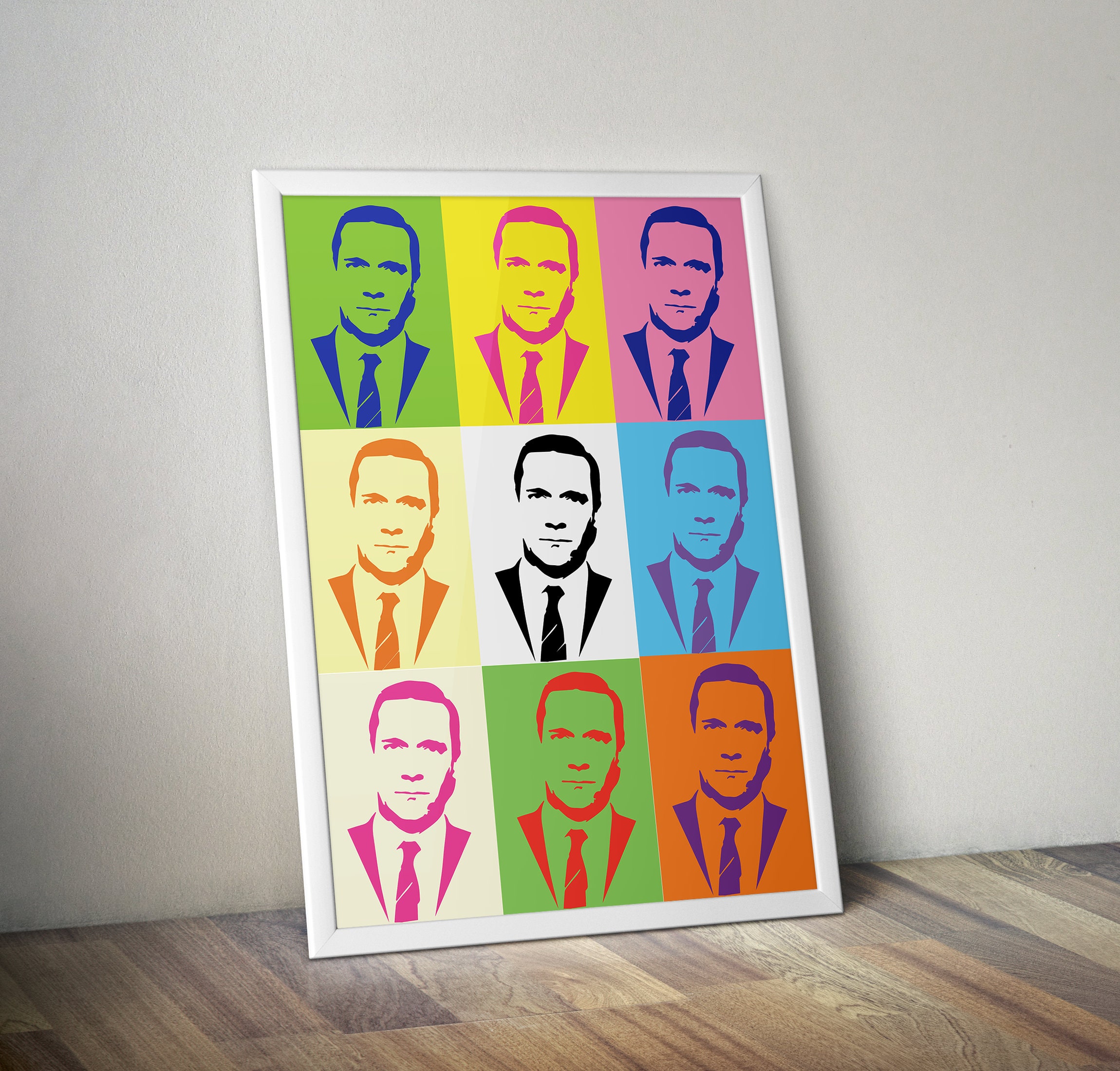 Mad Men Poster Don Draper Pop Art Art Print Multiple Sizes - Etsy