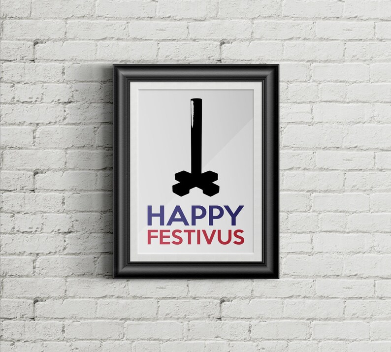 Seinfeld Poster Quote Happy Festivus - Jerry Seinfeld, George Costanza ...