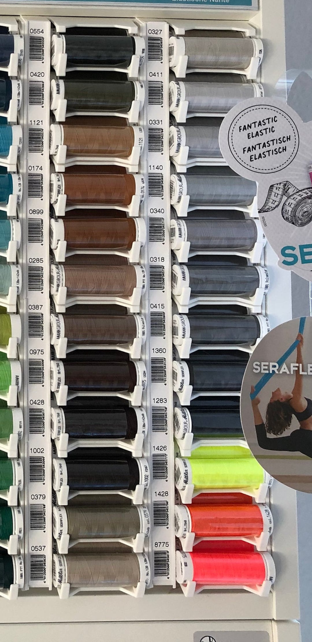 NEW Colors Seraflex 120 Flexible Thread Sewing Thread Brown Beige Grey ...