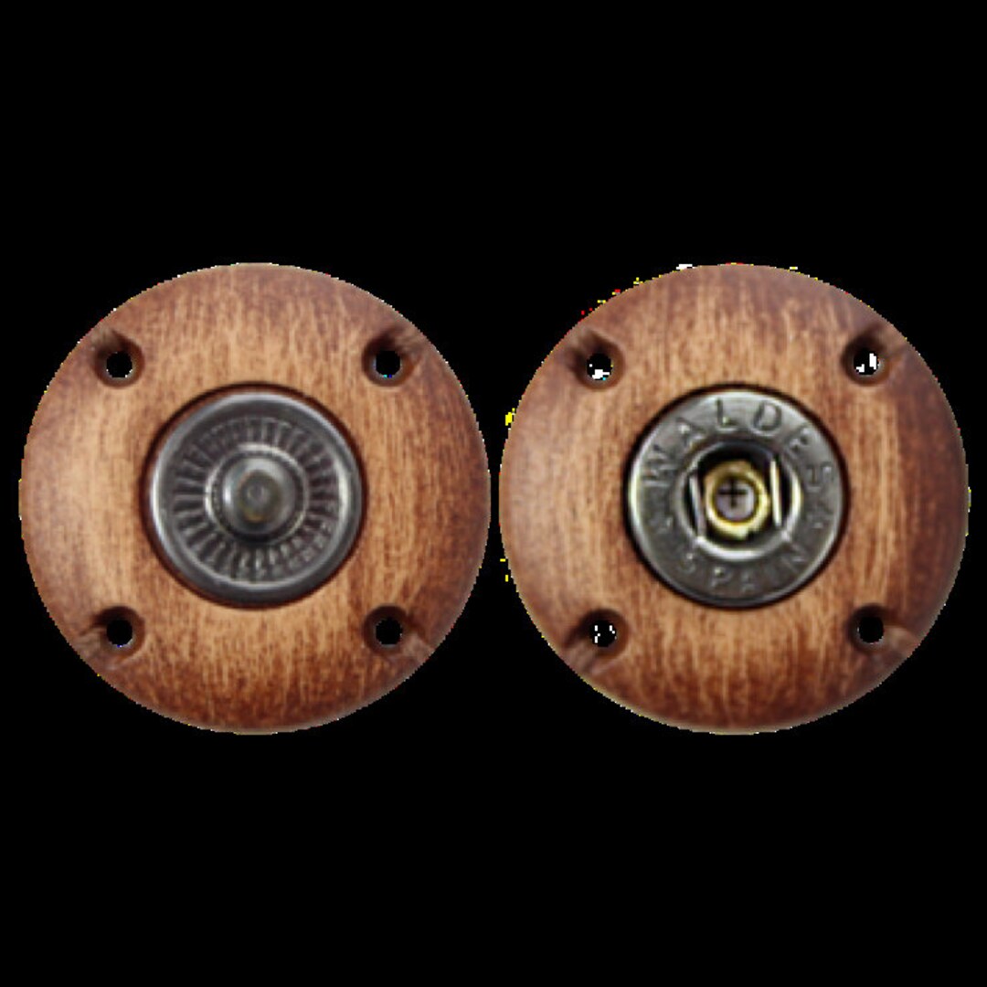 Press Fasteners Polyester Metal Press Fastener Wood Color - Etsy