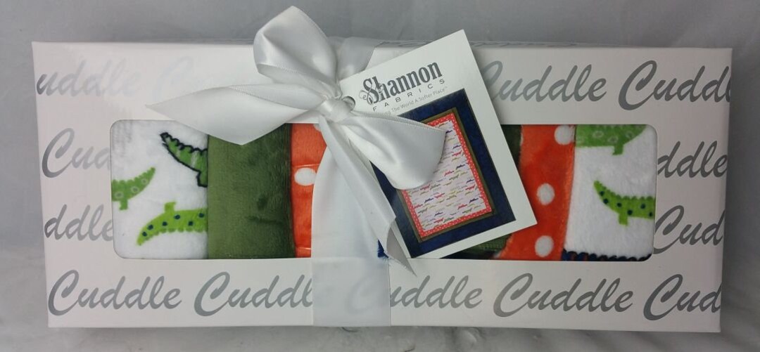 Plush Cuddle Sewing Set Crocodile Baby Blanket - Etsy