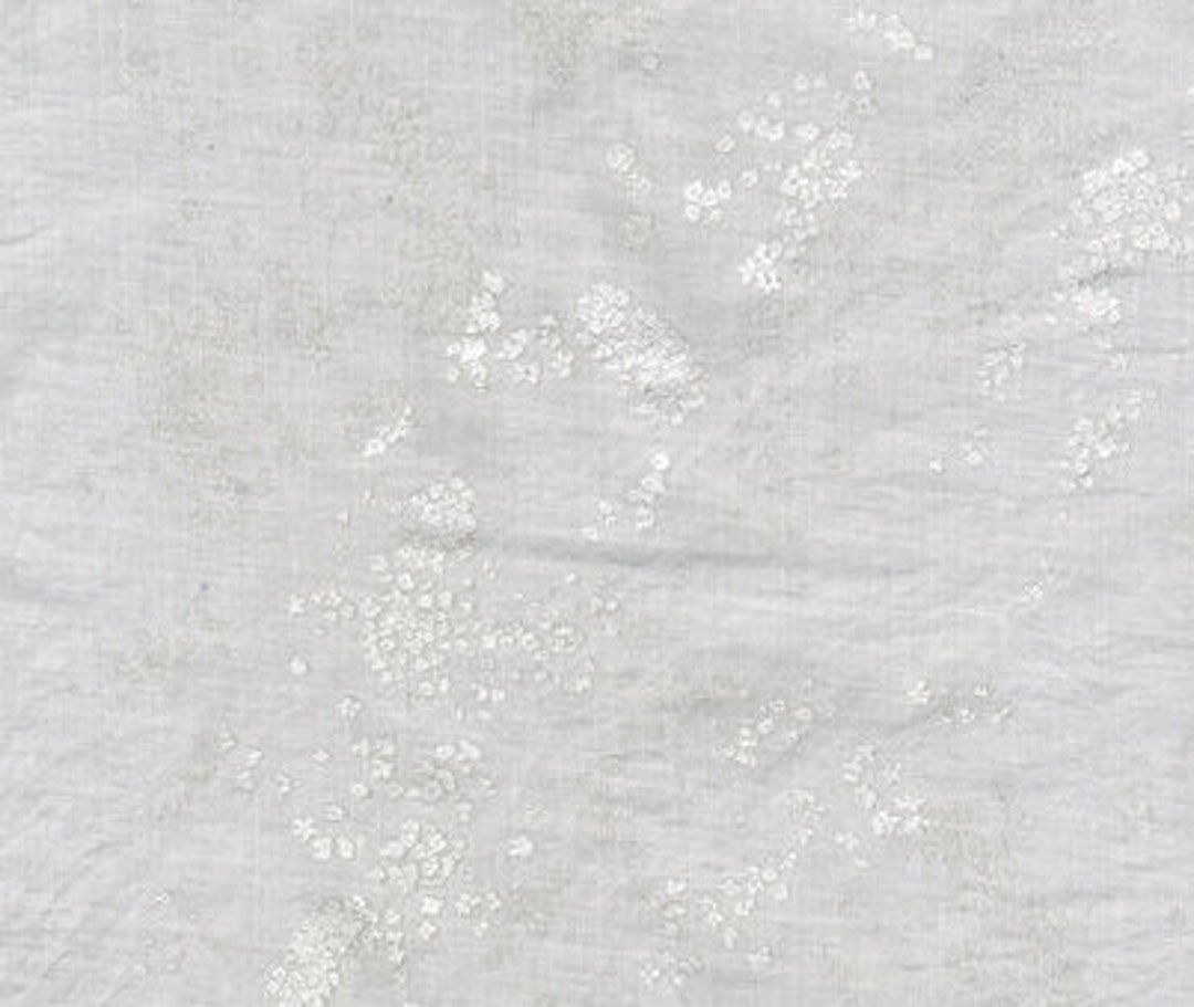 KOKKA Silk NANI Lei Nani White With Cotton - Etsy