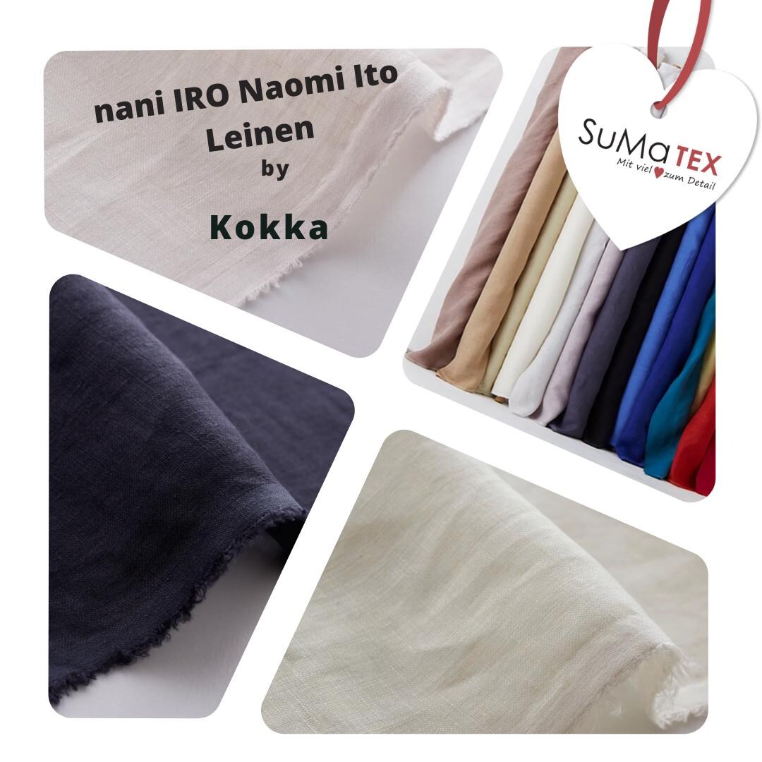 Kokka IRO Naomi Ito Linen Colors Light Modern Japanese Linen 27.50 ...