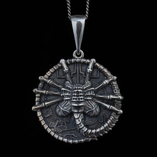 11x14 Baby Alien Xenomorph With Braces and a Toy Space | Etsy