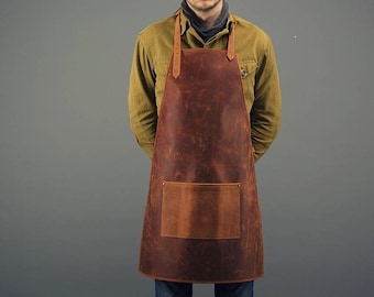 Leather apron | Etsy