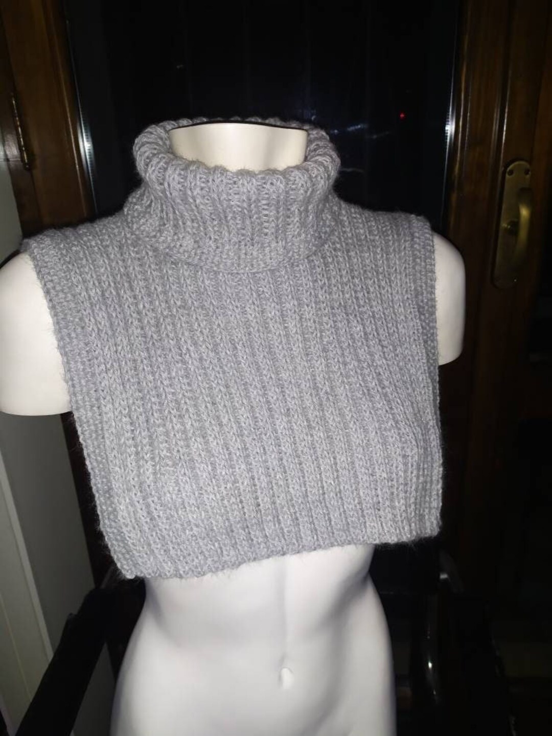 Turtleneck Knit Dickey Dickey Neck Warmer Turtleneck Knit - Etsy Canada