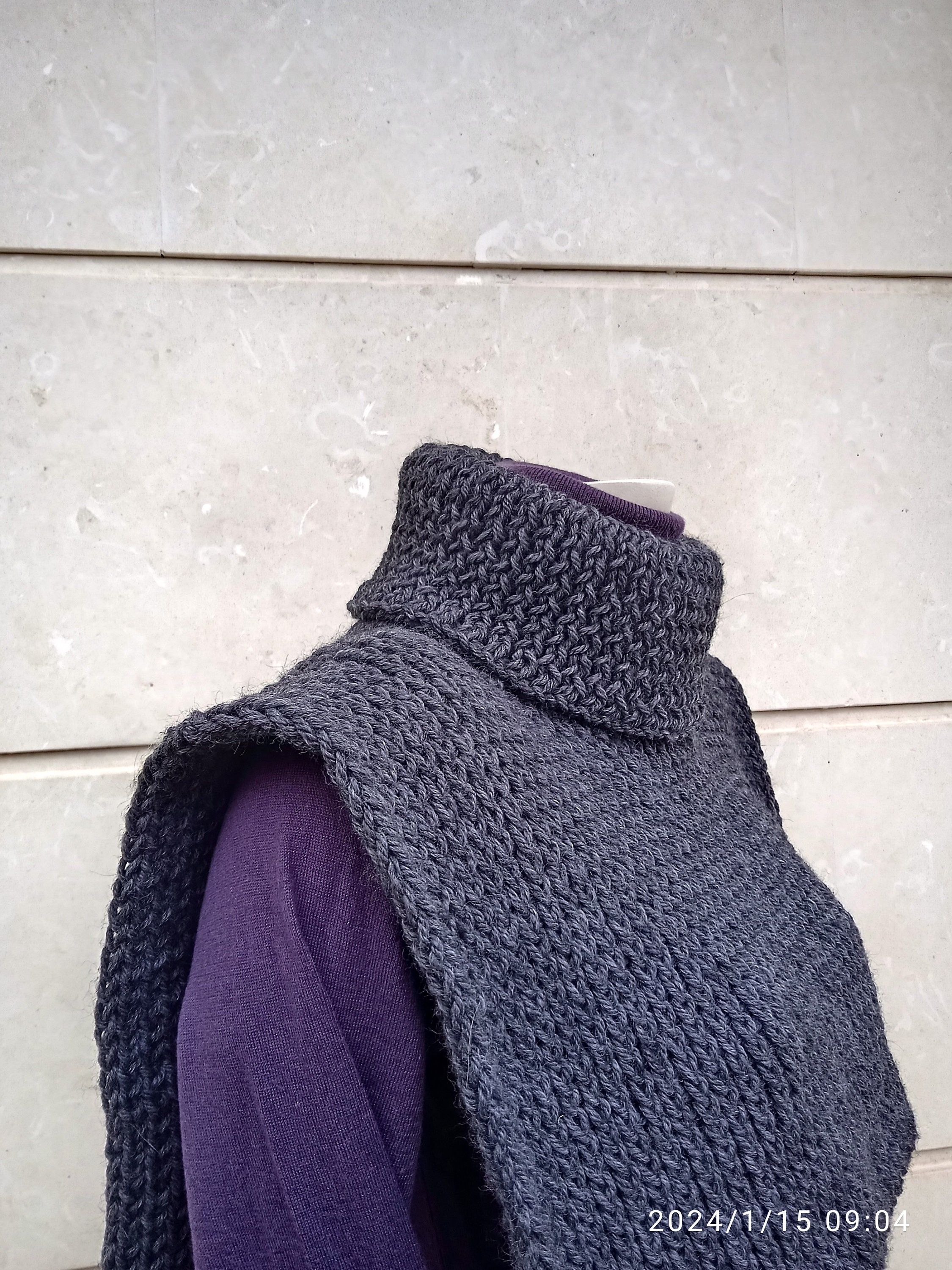 Turtleneck Knit Dickey, Dickey Neck Warmer, Turtleneck Knit Woman and ...