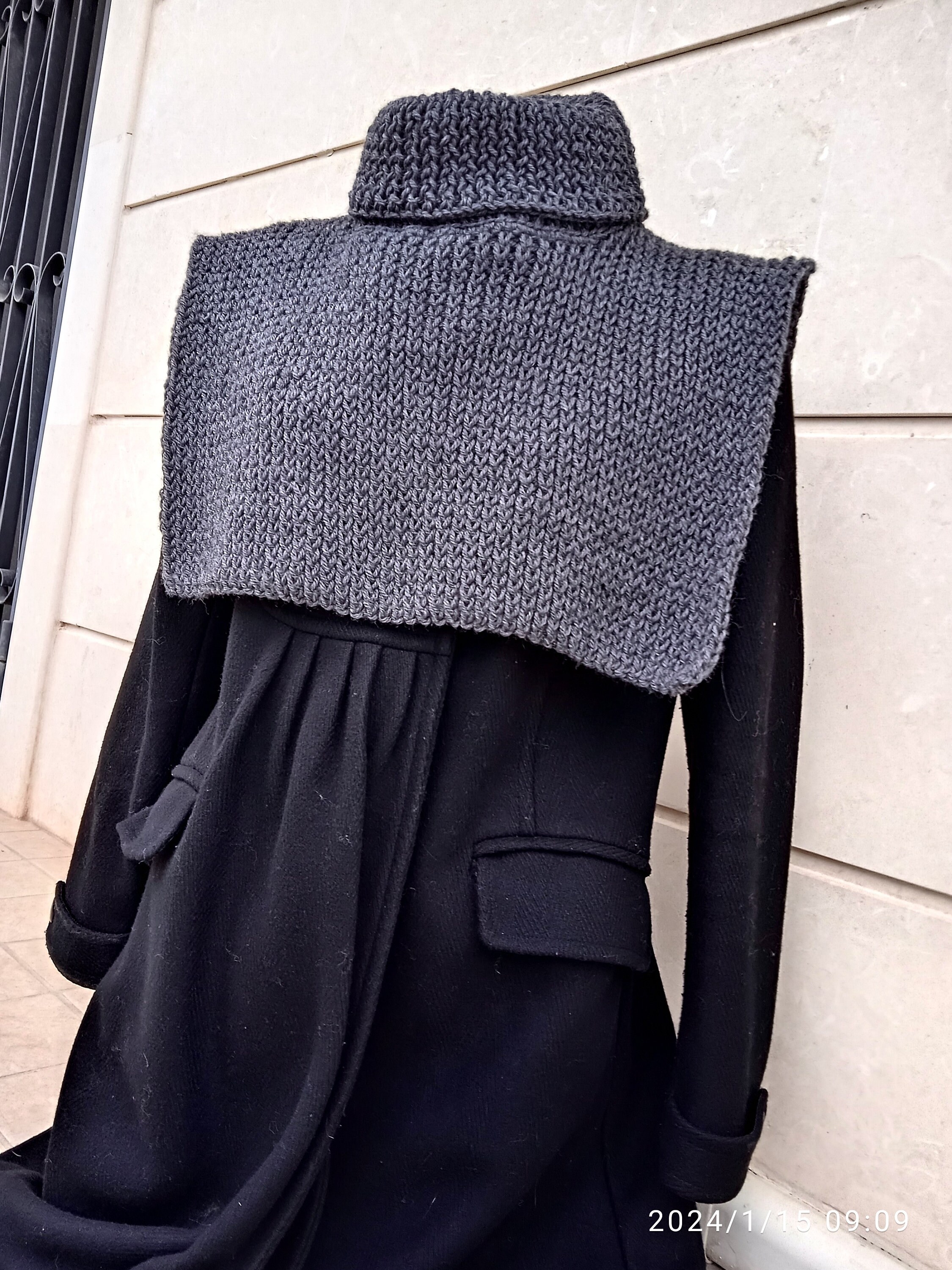 Turtleneck Knit Dickey, Dickey Neck Warmer, Turtleneck Knit Woman and ...