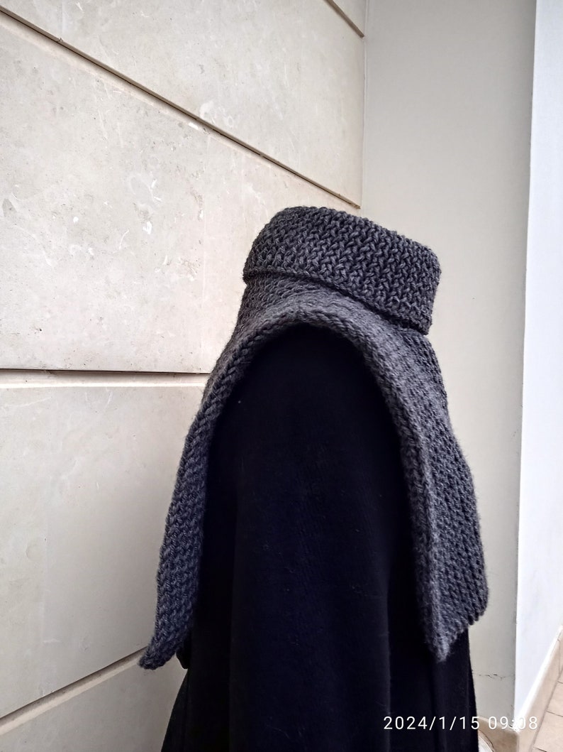 Turtleneck Knit Dickey, Dickey Neck Warmer, Turtleneck Knit Woman and ...