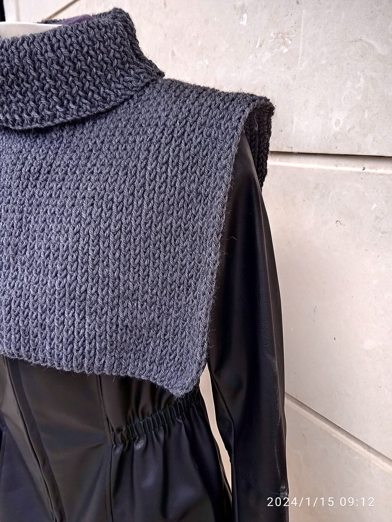 Turtleneck Knit Dickey, Dickey Neck Warmer, Turtleneck Knit Woman and ...