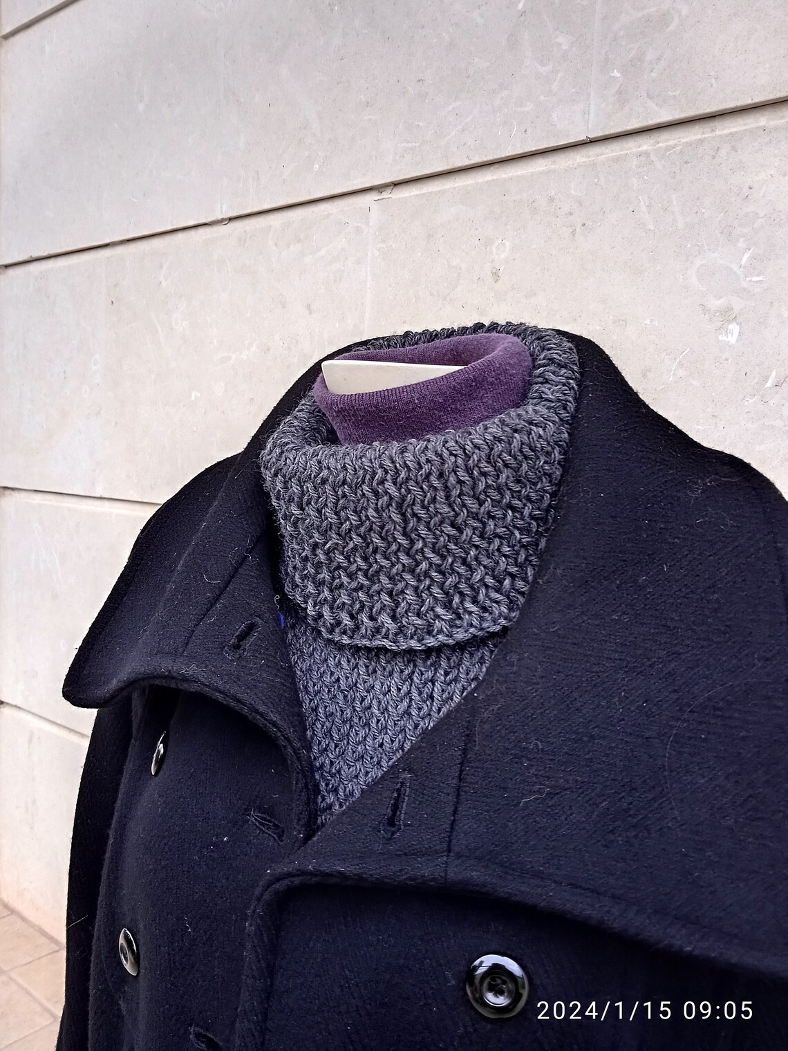 Turtleneck Knit Dickey, Dickey Neck Warmer, Turtleneck Knit Woman and ...