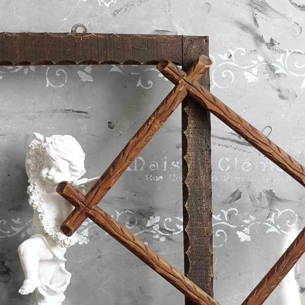 Carved Wood Frame - Etsy