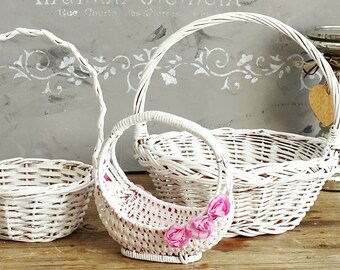 Woven Wicker Basket - Etsy