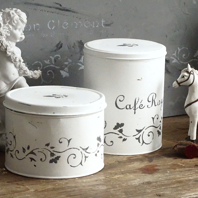 Shabby Chic Tin - Etsy