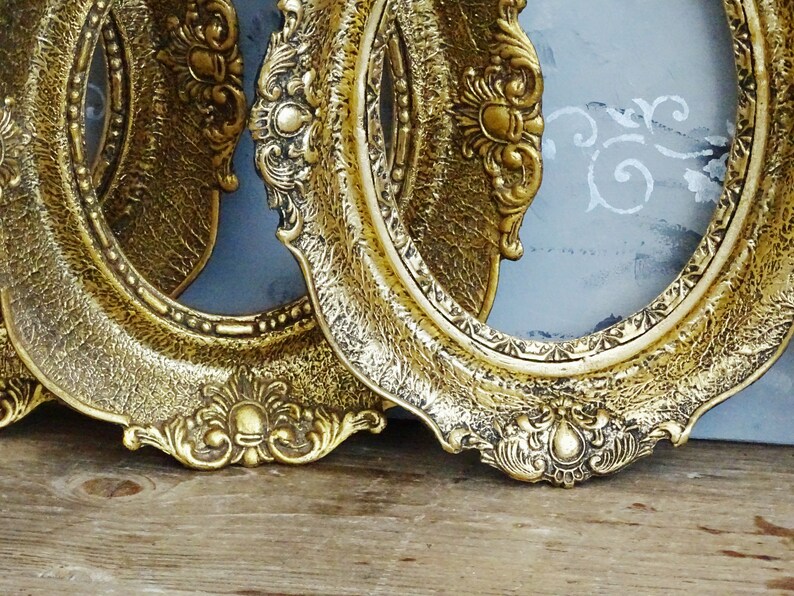 French Gold Wood Gesso Picture Frame Deep Ornate Gilt Frame | Etsy