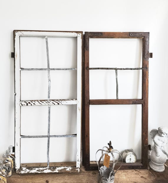 Wood Window Frame 2 Pane Farmhouse